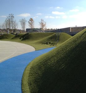 PlayMounds™ | Playground Grass by ForeverLawn